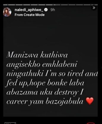 Naledi Aphiwe Responds to R5 Million Deal Scandal - SA Varsity Newz ...
