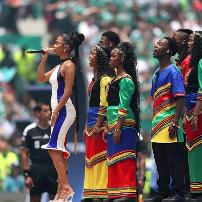 Tyla Delivers Goosebumps with Stirring World Cup National Anthem ...